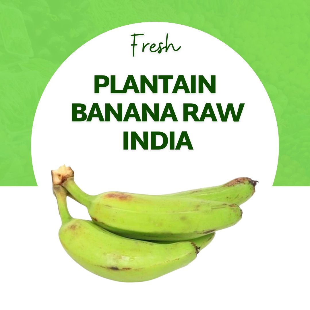 Plantain Banana Raw India - mrmart.ae